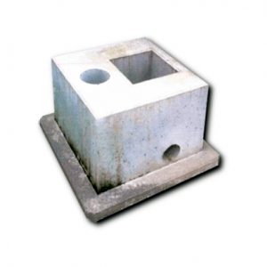 Plinti prefabbricati per pali di illuminazione | Cosmo Seri Prefabbricati